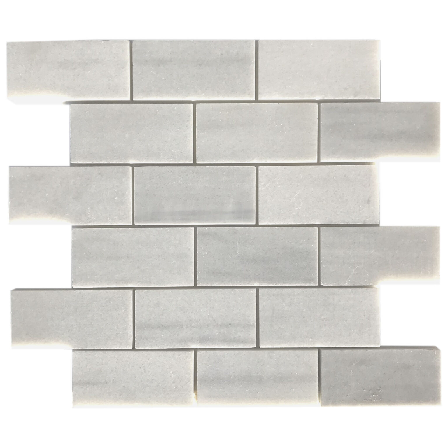 Alaska Crystal Marble 2" x 4" Honed Mosaic Tile - TilesnThings | Online ...