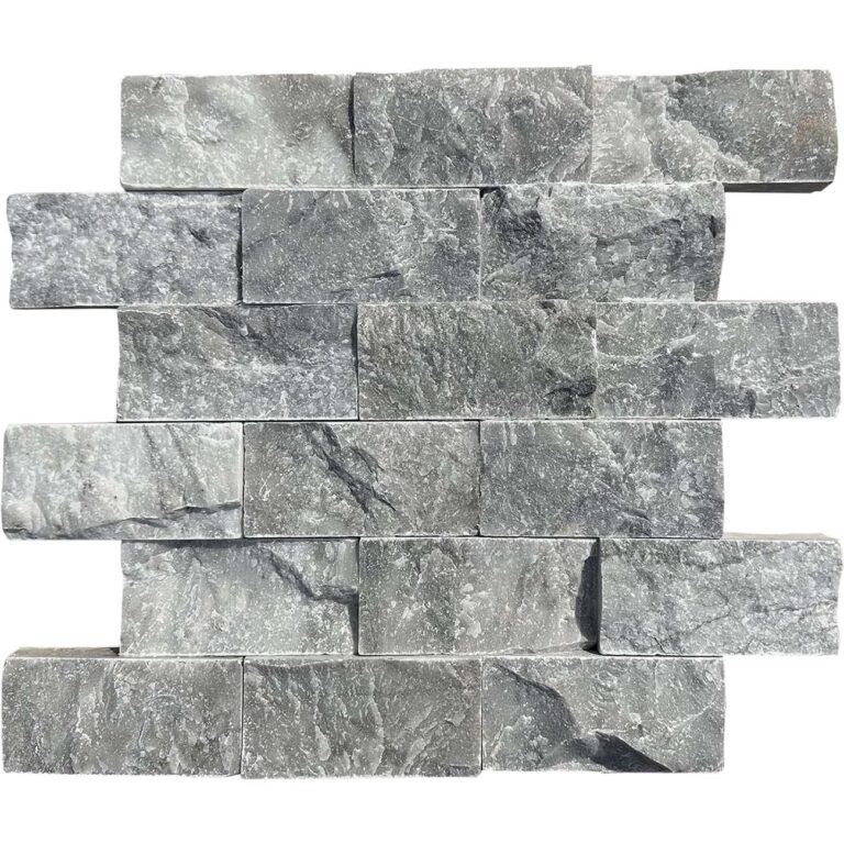 Regal Marble 2" x 4" Split Face Mosaic Tile